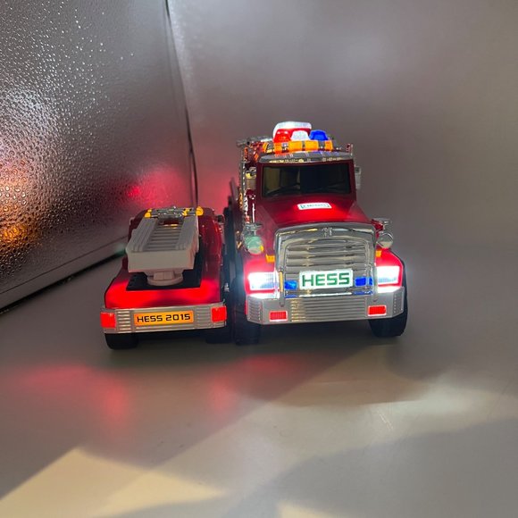 Hess | Toys | Hess Fire Truck Ladder Rescue Lights Blazing Sirens Tower ...